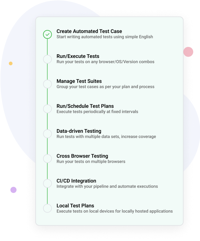 Low-code test automation platform | Testsigma