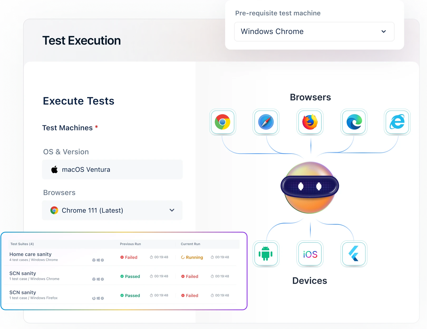Autonomous Test Execution at Scale