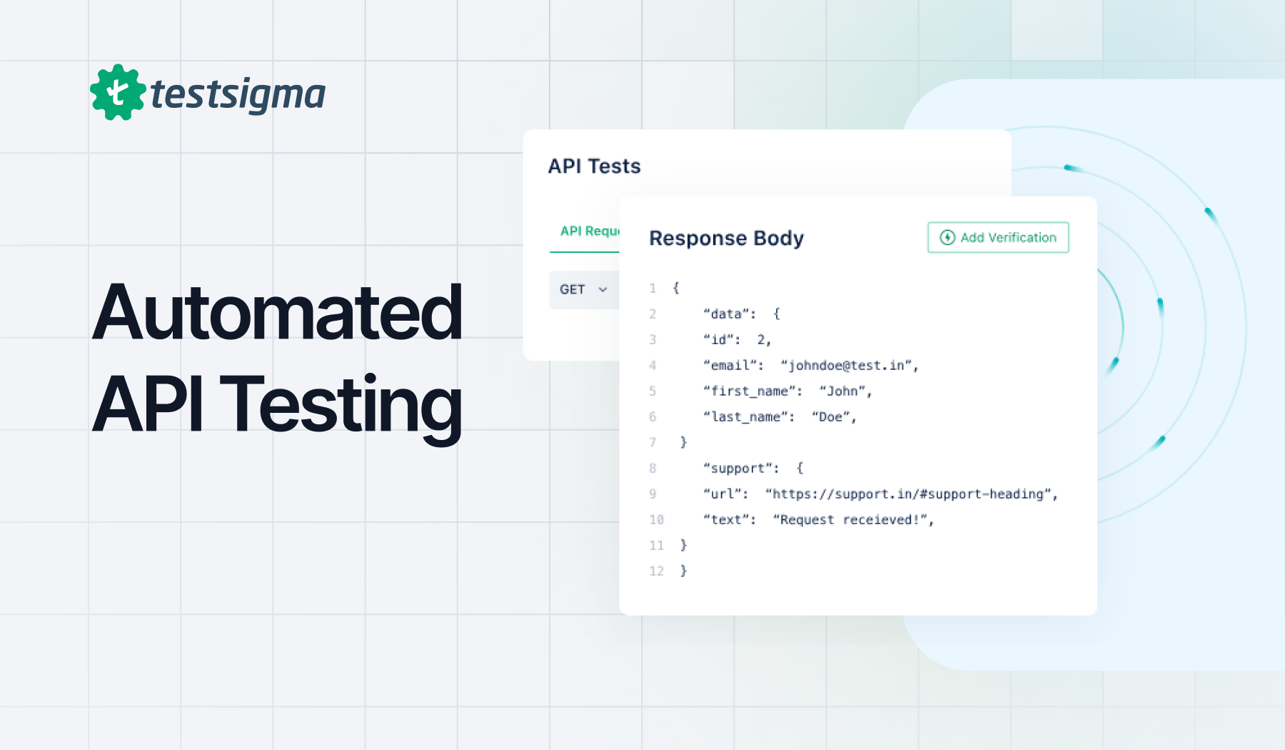 Integrated Automated API Testing | Testsigma